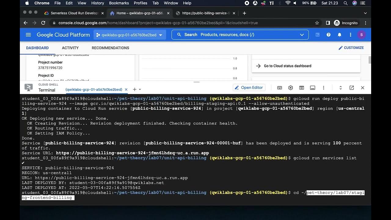 Serverless Cloud Run Development Challenge Lab GSP328 - YouTube