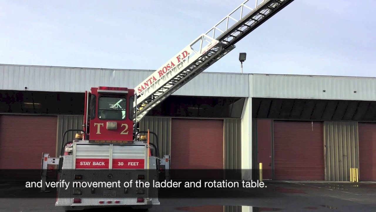Aerial Ladder Fire Trucks - YouTube