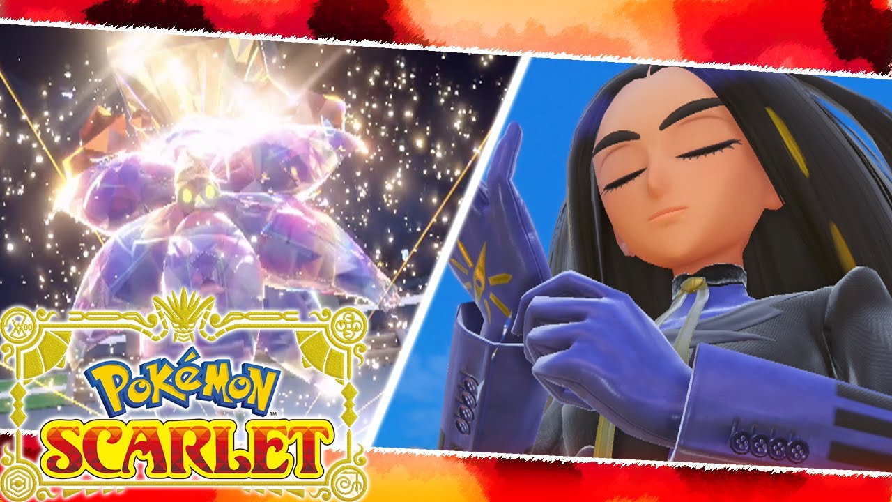 Top Champion Geeta Battle | Pokemon Scarlet and Violet - YouTube