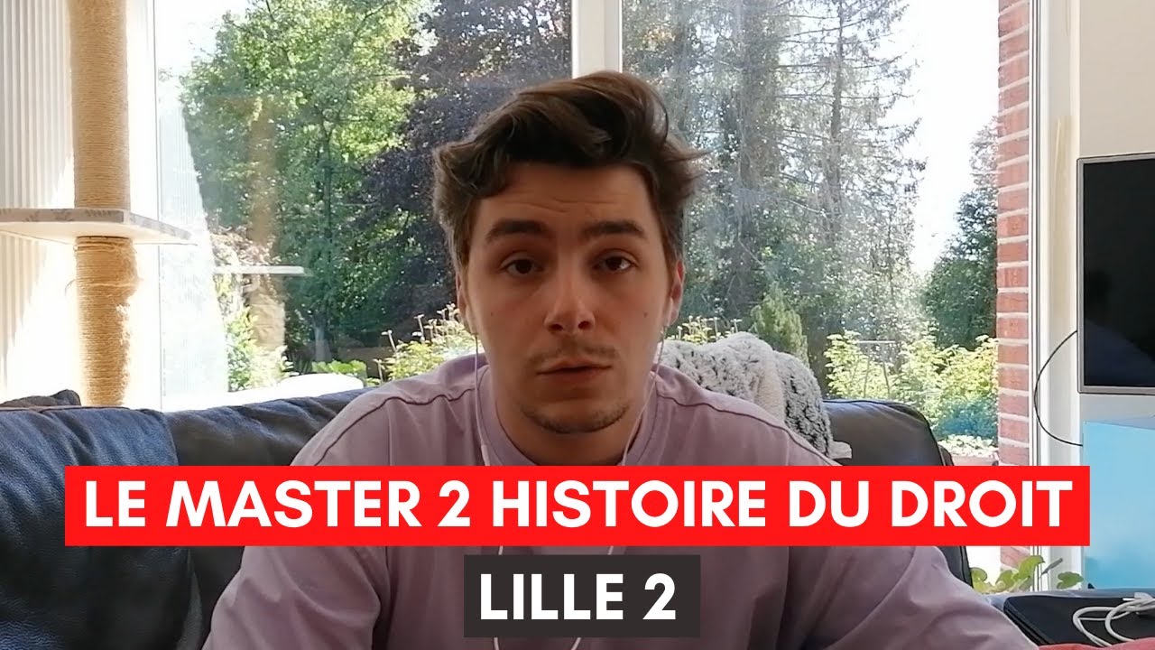 La sélection en Master - Le Master 2 histoire du droit, Université ...