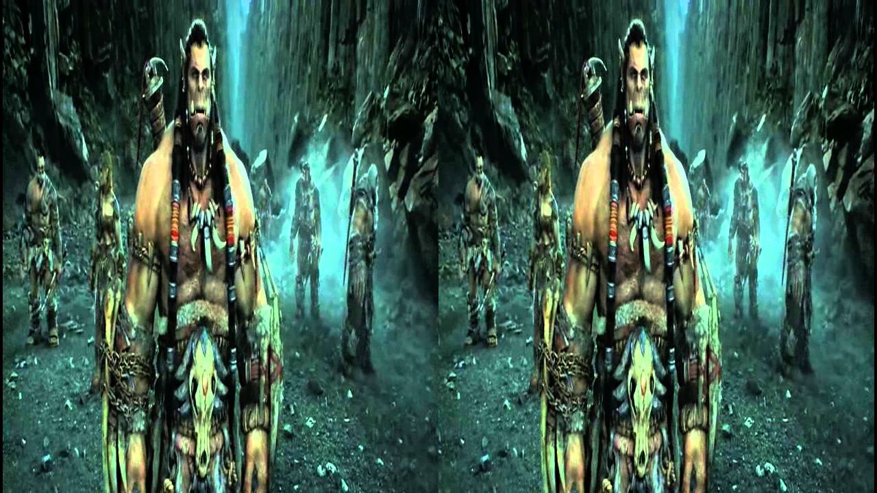 Warcraft Trailer SBS 3D - YouTube