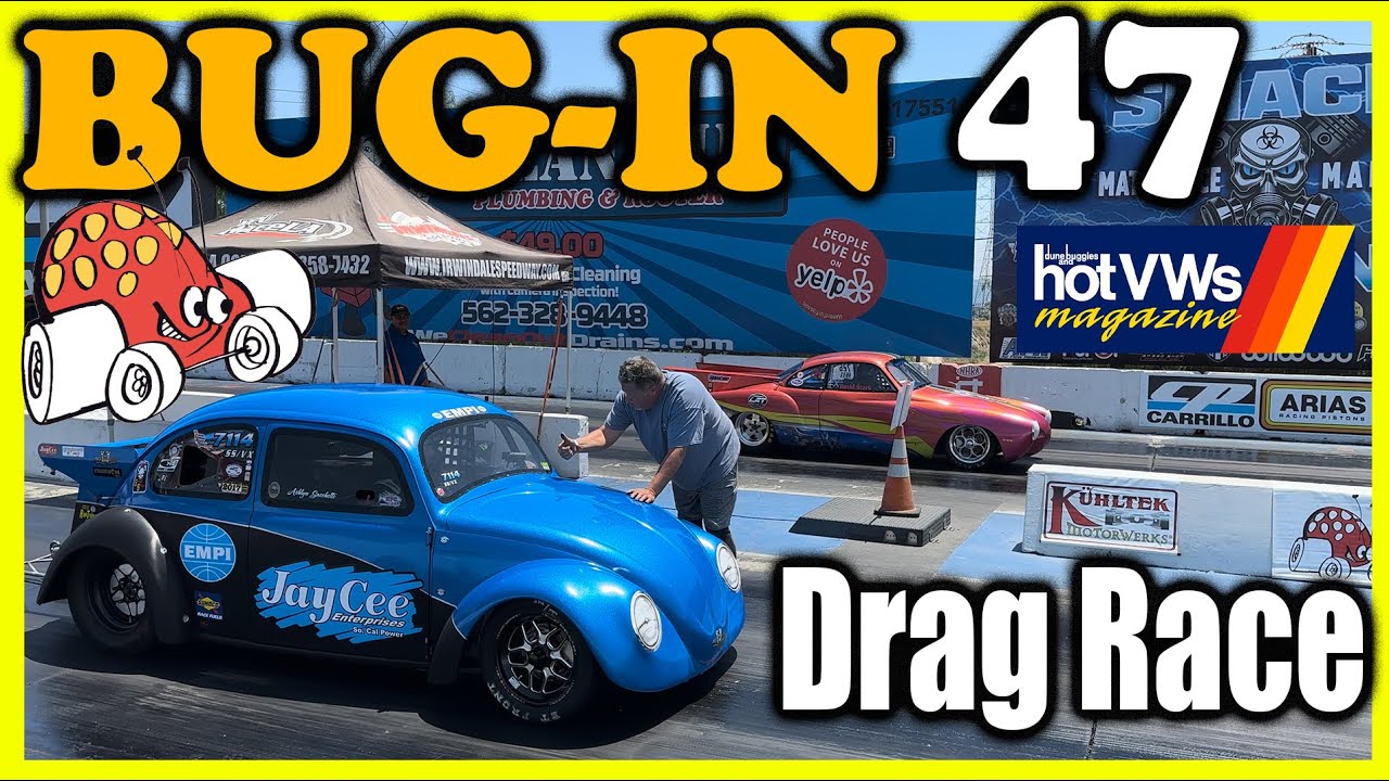 Bug-In 47 Drag Race! Super Fast Volkswagens! - YouTube