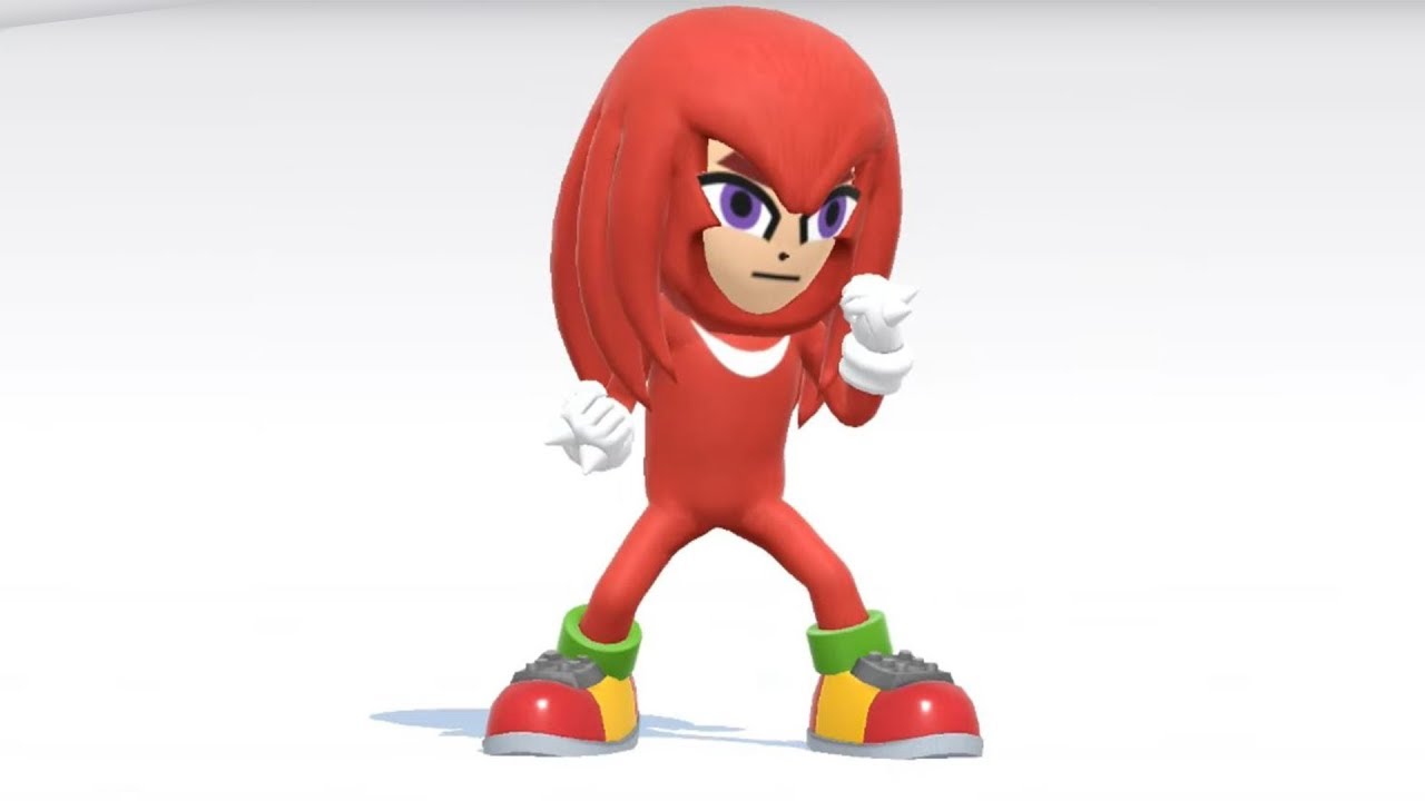 Knuckles MAKES HIMSELF in "Super Smash Bros. Ultimate" - YouTube