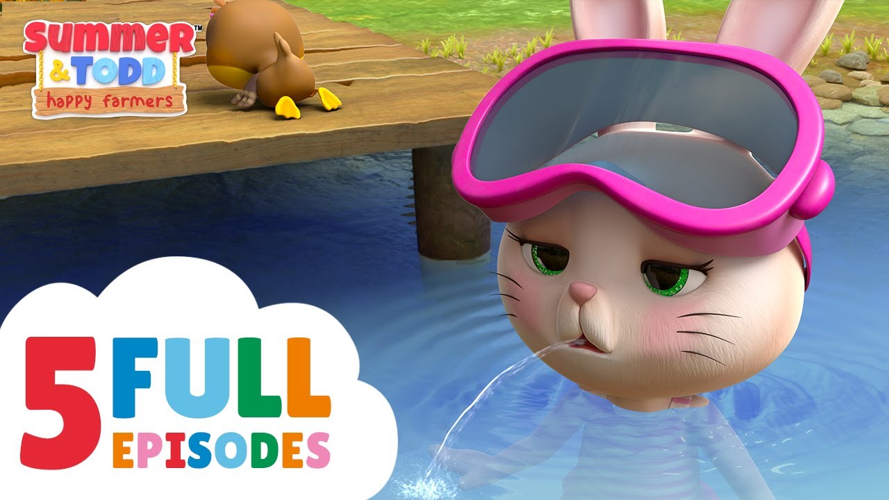 Summer & Todd | 5 Full Episodes | Let's explore the world of the farm ...