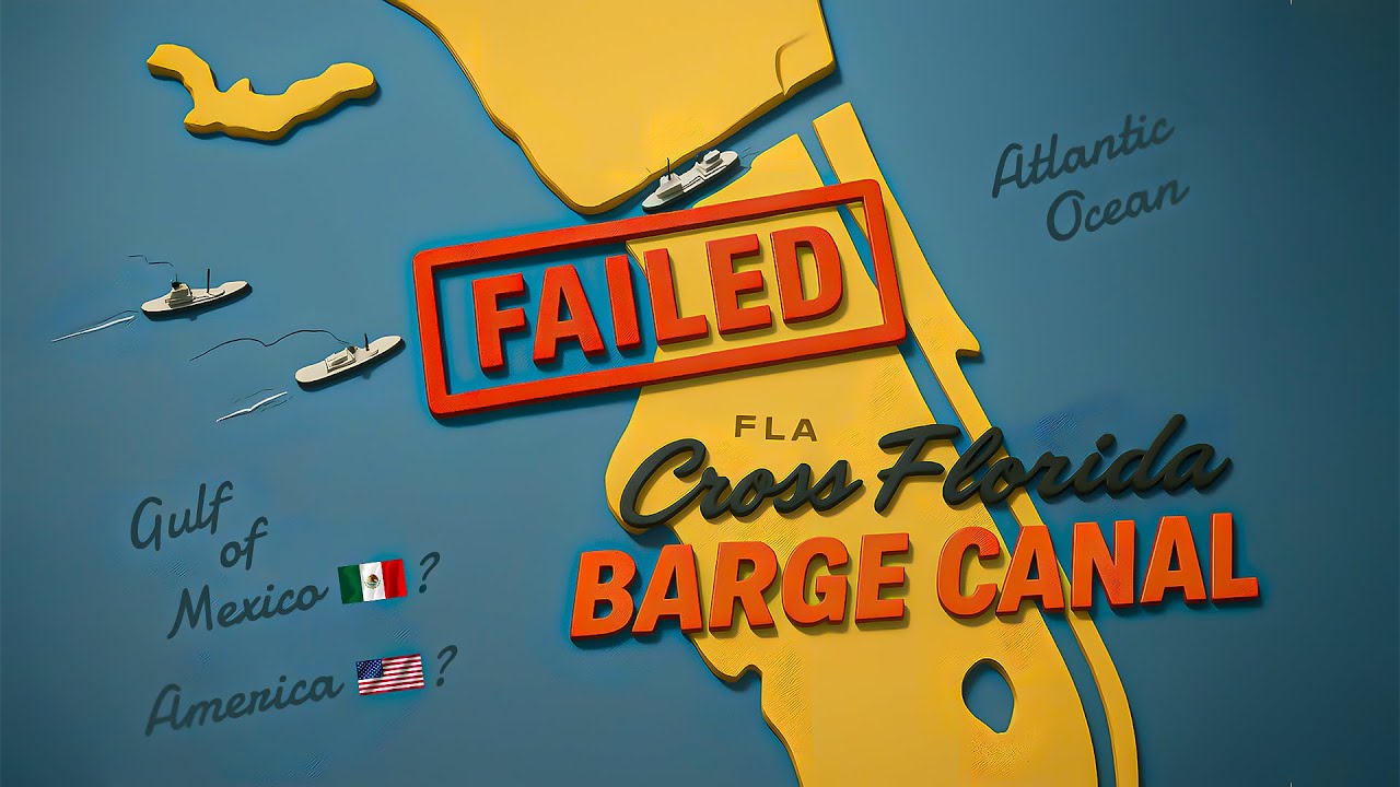 The Shocking Truth Behind Cross Florida Canal Disaster - YouTube