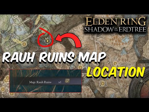 Rauh Ruins Map Location in Elden Ring: Shadow of the Erdtree! - YouTube