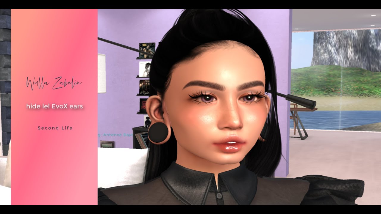 Second Life | How to hide lel EvoX ears | wulla Zabelin - YouTube