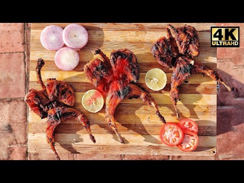 The Best Quail bird Grill ever | How to grill a Quail bird | Quail bird ...