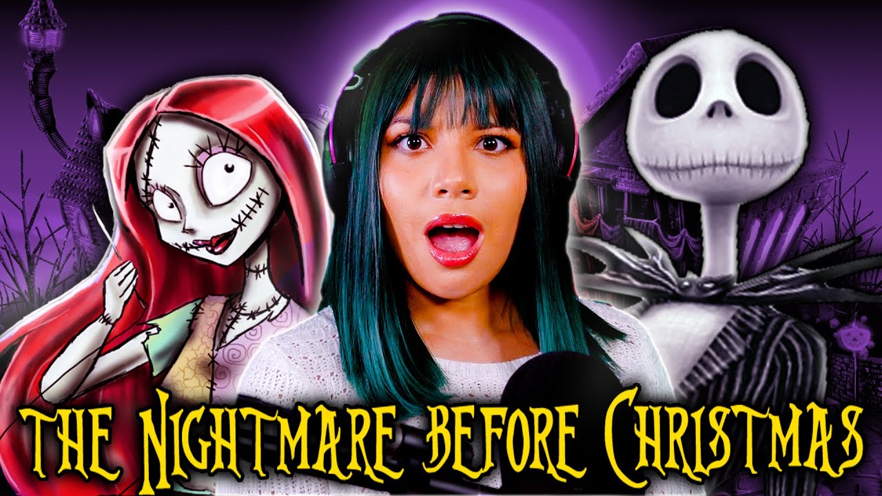ACTRESS REACTS to THE NIGHTMARE BEFORE CHRISTMAS (1993) *FIRST TIME ...