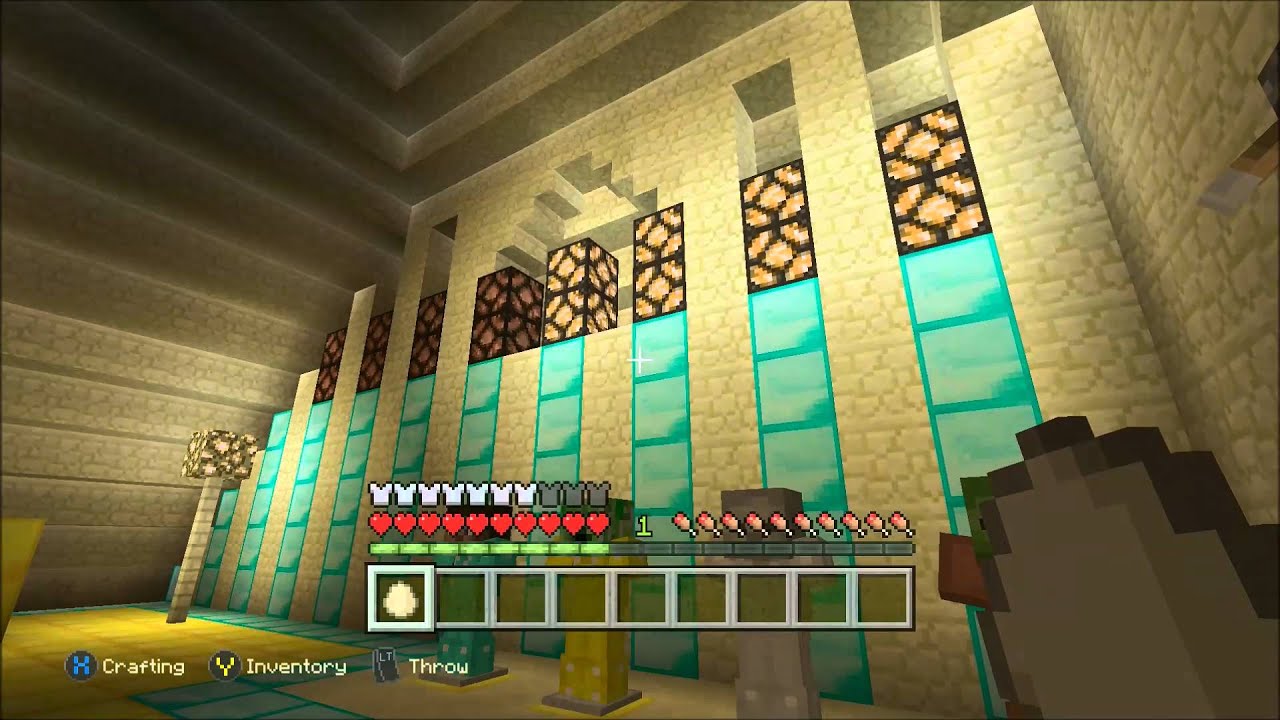 Minecraft Pyramid Piston Base - YouTube