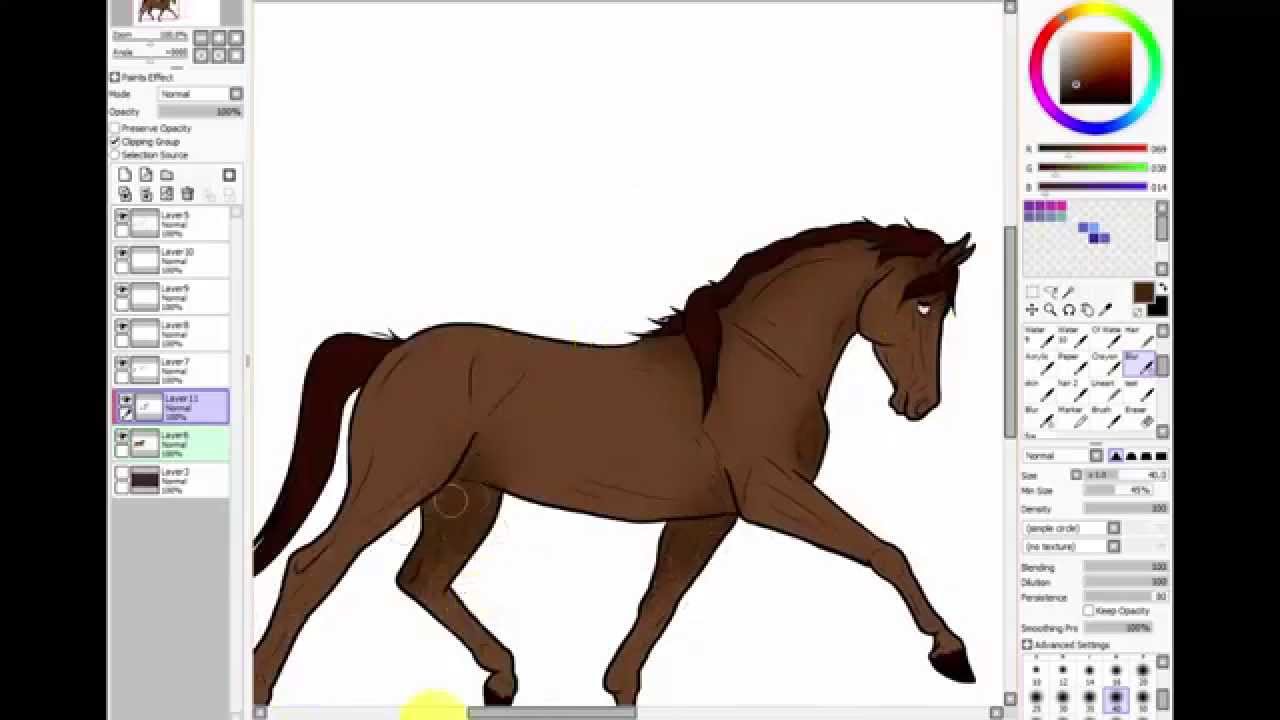 [SSO] Speedpaint - Jesień .. - YouTube