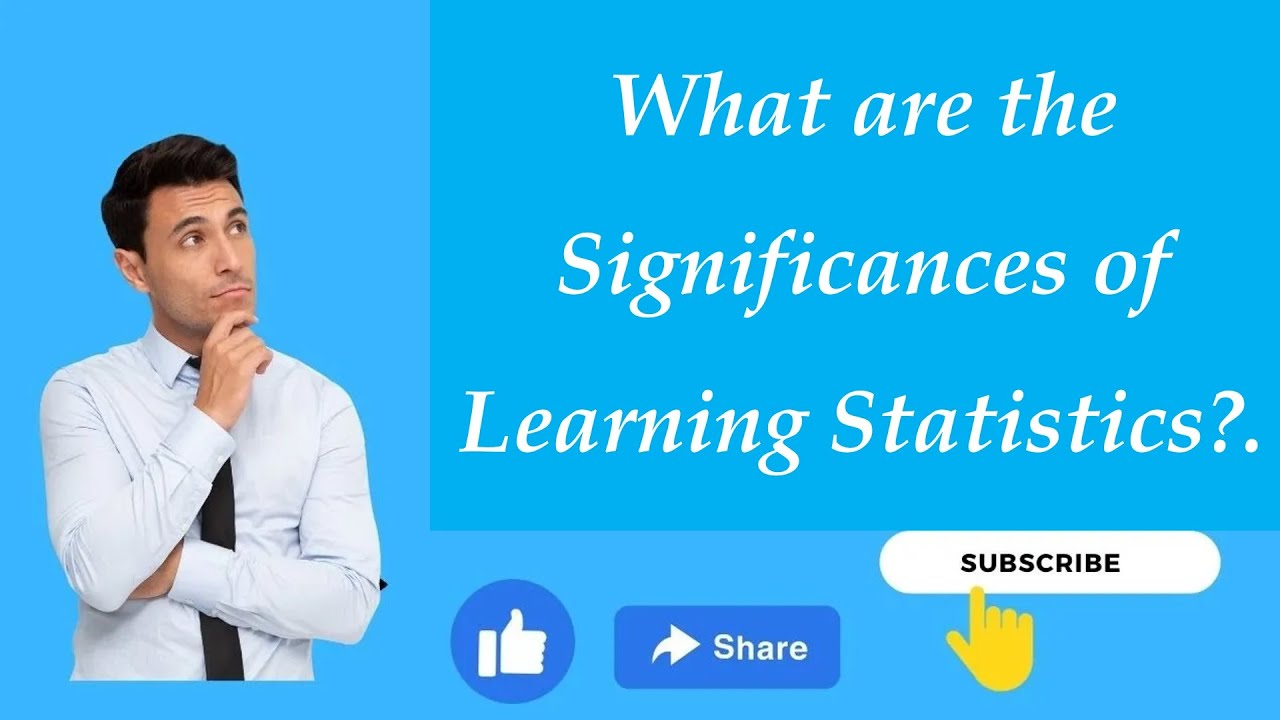 Significances of Learning Statistics | English Tutorial | Introduction ...
