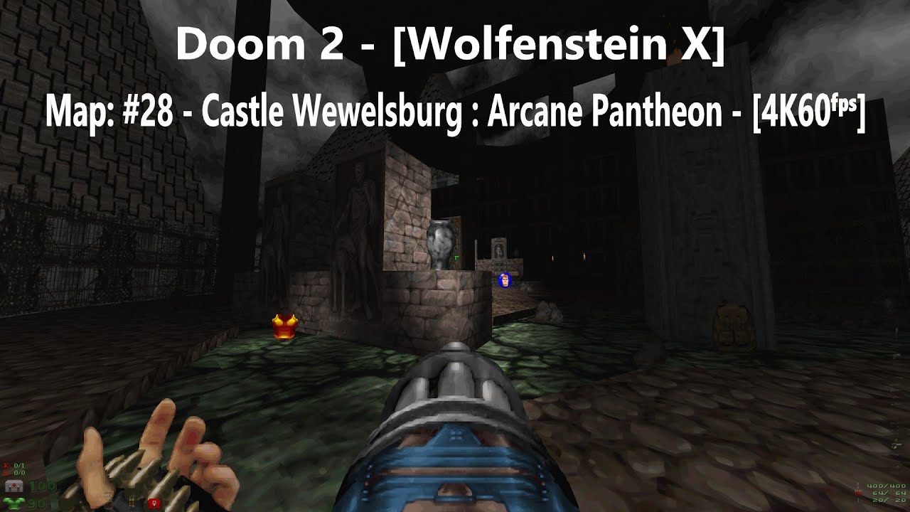 Doom 2 - [Wolfenstein X] - Map: #28 - Castle Wewelsburg : Arcane ...