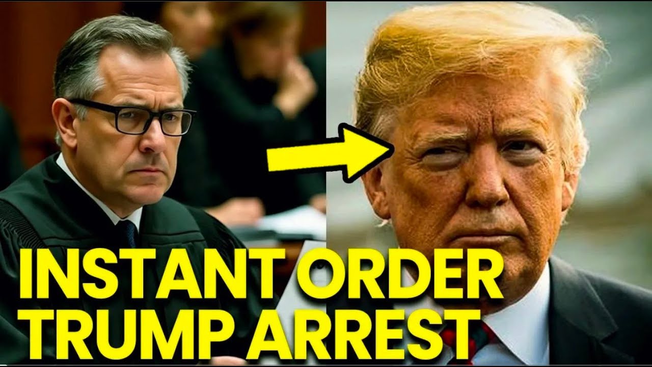 Trump SCARED of ARREST as Court ISSUES INSTANT ORDER - YouTube