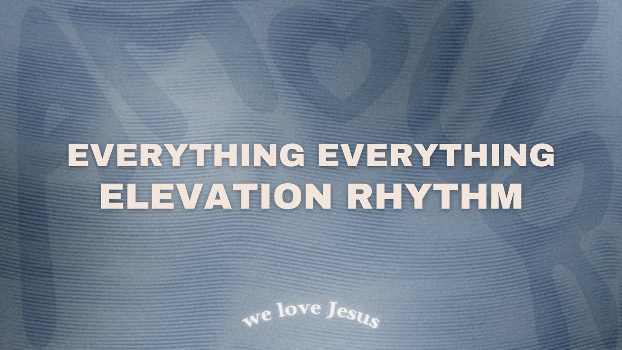 Elevation Rhythm - Everything Everything (sped up) - YouTube