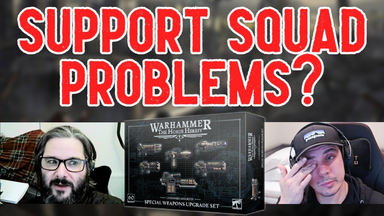 Horus Heresy - Legion Support Squad review - YouTube