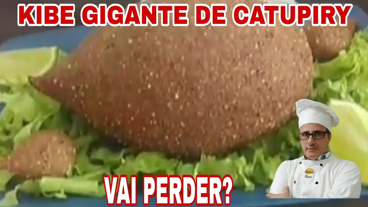 KIBE GIGANTE DE CATUPIRY - você nunca viu nada igual - YouTube