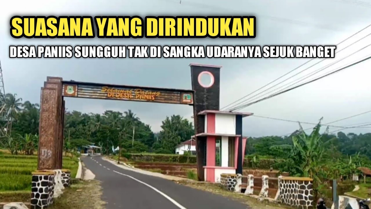 Jalan Raya Desa Paniis Update Terbaru Maret 2023 Pasawan Kuningan Jawa ...