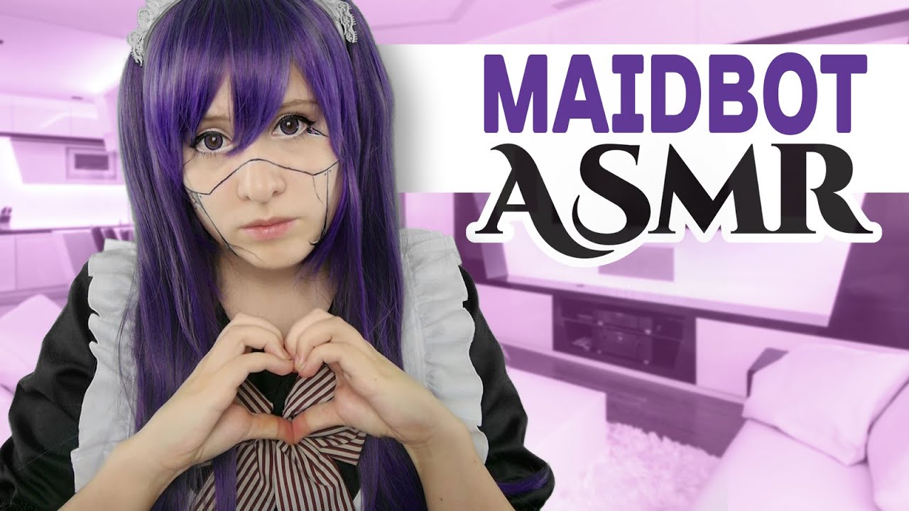 Cosplay ASMR - Maid-Bot needs your help! ♥ (Rescue her!) - YouTube