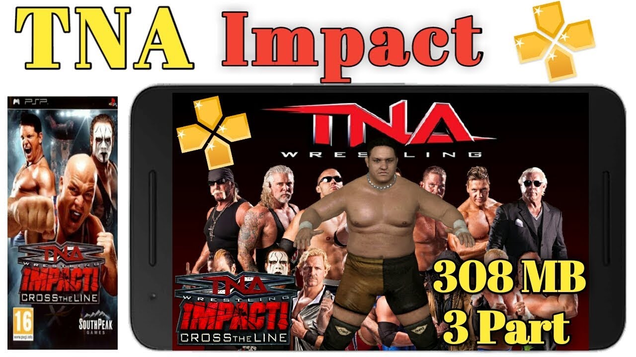 TNA Impact PSP Game Highly Compressed Full Step Hindi - YouTube