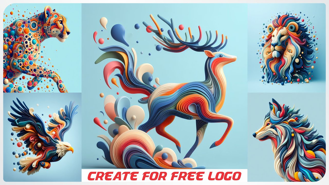 How to create 3D AI Social media Images - Ai Logo Design - YouTube