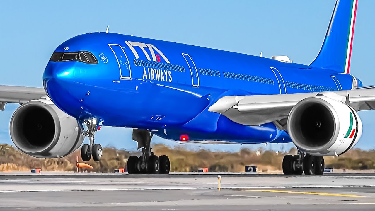 ️ SUPER CLOSE UP AIRSIDE LANDINGS 🇺🇸 New York JFK Airport Plane ...