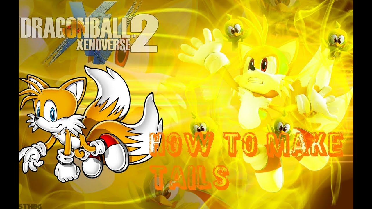 Dragon ball XV2 |how to make Tails - YouTube