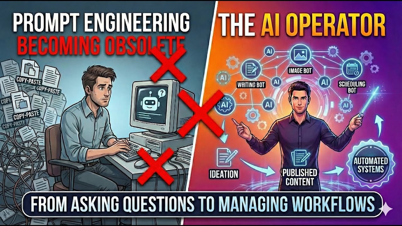 What Is an 'AI Operator'? The Job Replacing Prompt Engineering - YouTube
