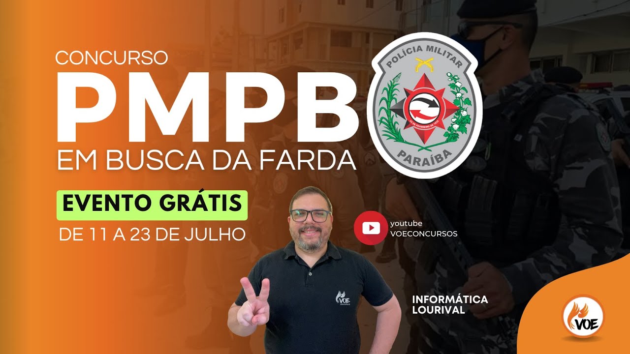 Concurso PMPB - Informática - YouTube
