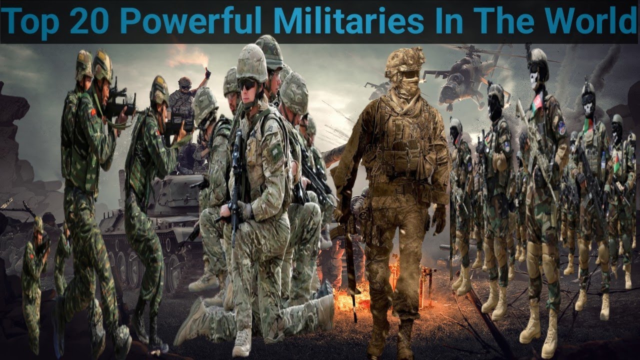 Top 20 Ranked Powerful Militaries In The World || 3D Animation Video ...