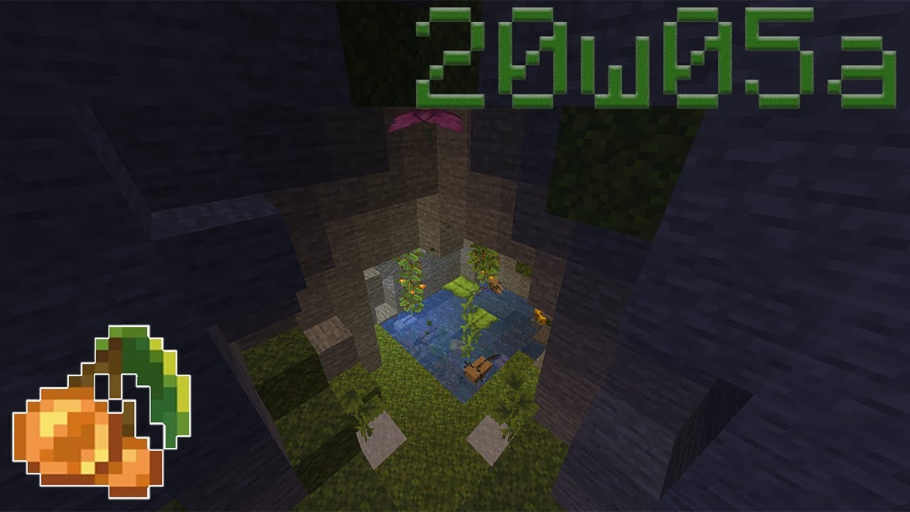 Minecraft Snapshot 21w05a l Lush cave plants - YouTube