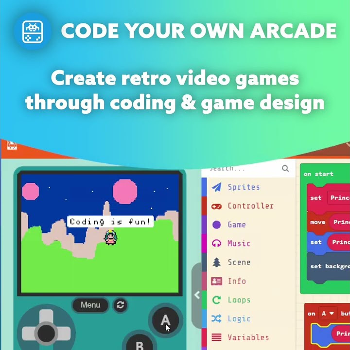 Camps - Code Your Own Arcade - YouTube