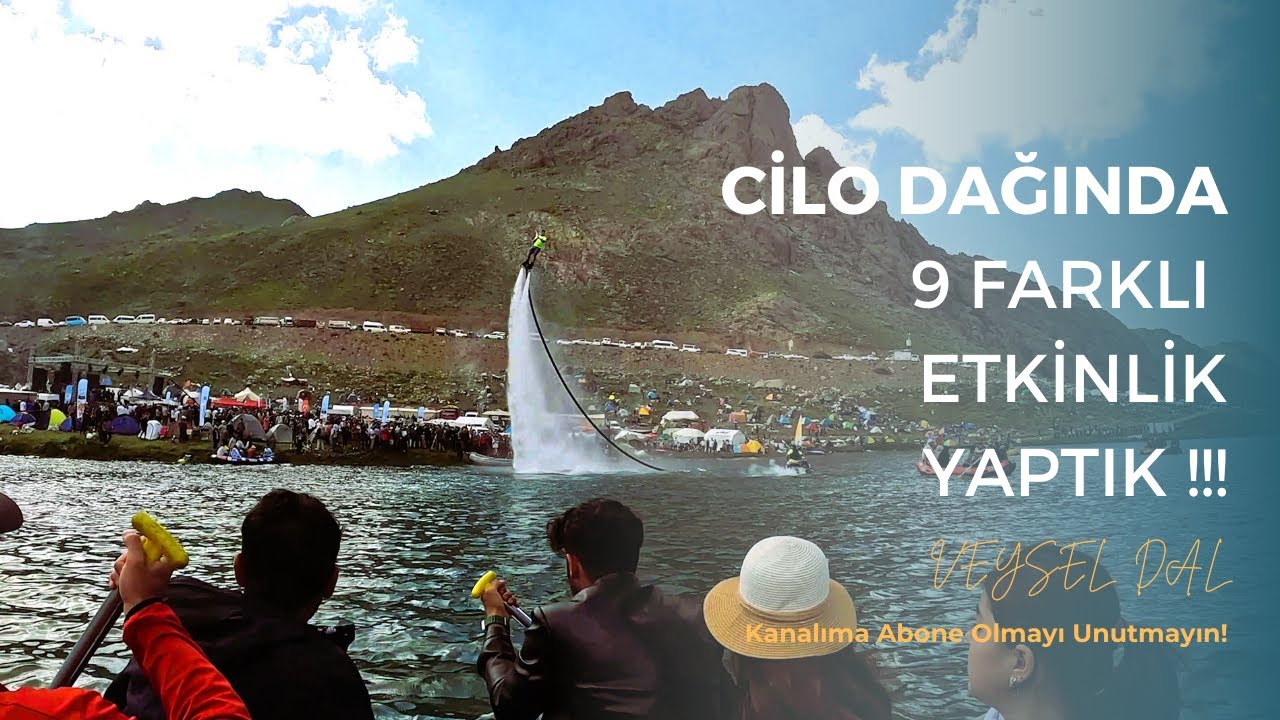 Cilo Dağında 9 farklı etkinlik yaptık !!! - YouTube