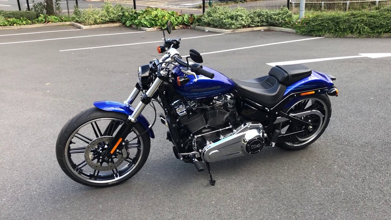 2019 HARLEY DAVIDSON BREAKOUT "BLUE MAX" - YouTube
