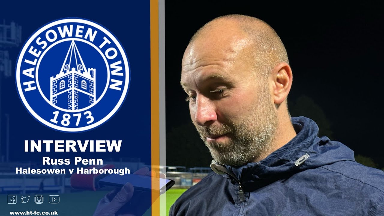 MANAGER INTERVIEW | Russ Penn following Harborough victory - YouTube