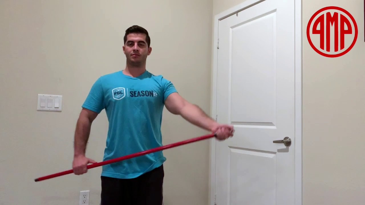 Shoulder AAROM - YouTube