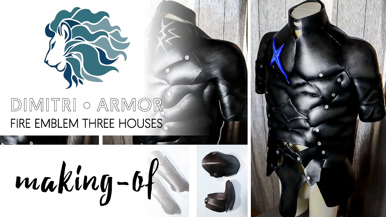 Making Of: Dimitri Cosplay Armor | Fire Emblem Three Houses - YouTube