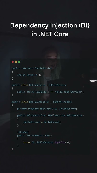Dependency Injection Di In Net Core Shorts Shortsvideo Viral Aspnetcore Dependencyinjection