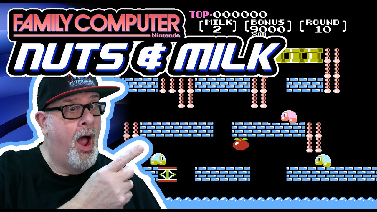 The Retro Bliss That Is NUTS & MILK! FAMICOM Classic! - YouTube
