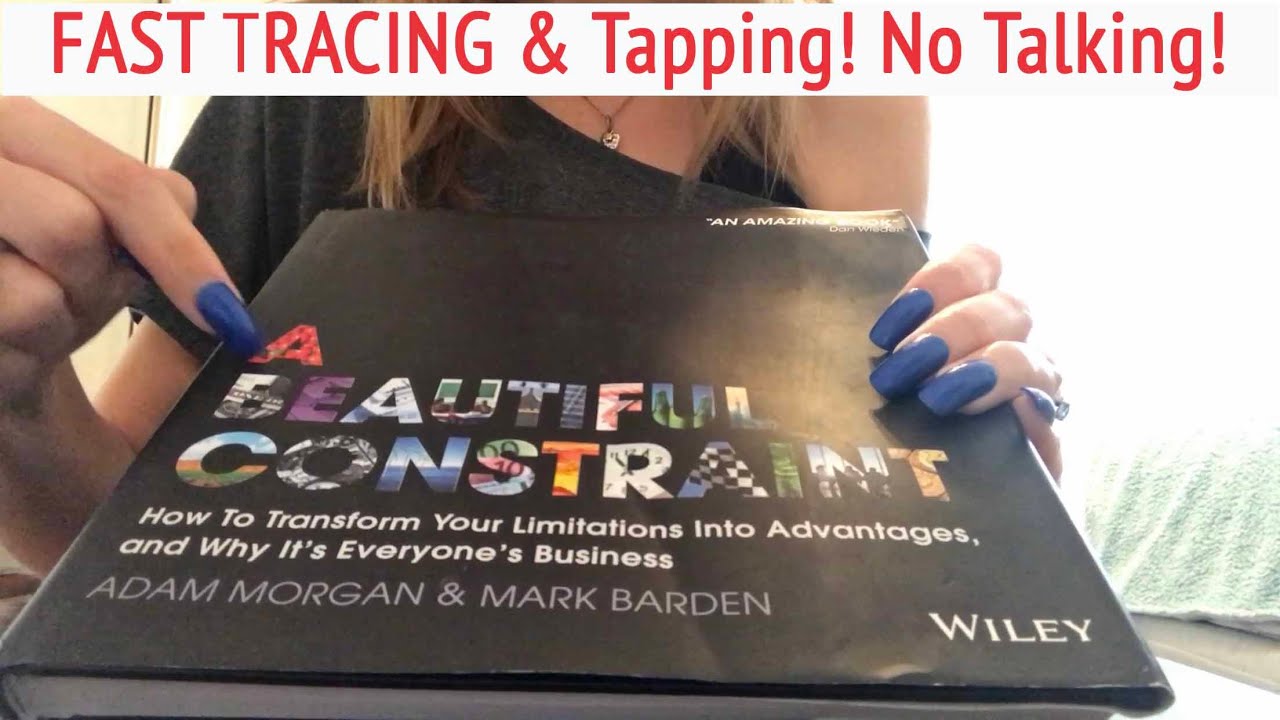 ASMR * FAST TRACING!!* Books & More * Fast Tapping * No Talking * ASMRVilla - YouTube