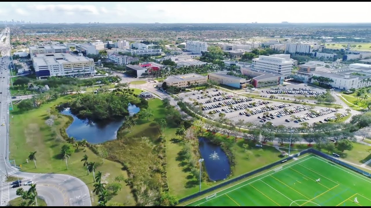 FIU Hotel-Conference Center-Alumni Aerial View of Site 12 20 2017 - YouTube