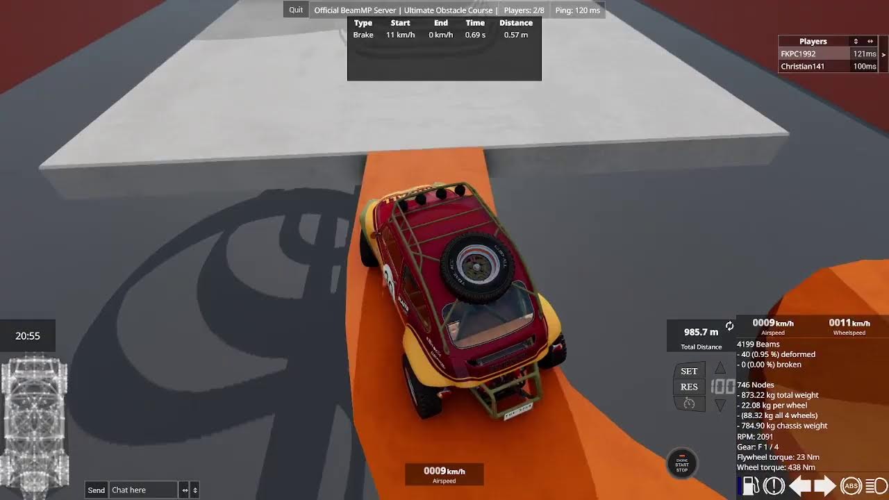 UOC (Ultimate Obstacle Course) BeamNG Drive (BeamMP) - YouTube