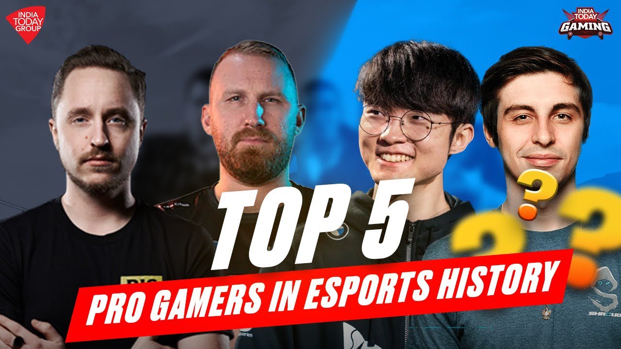 Top 5 Greatest Pro Gamers! - YouTube