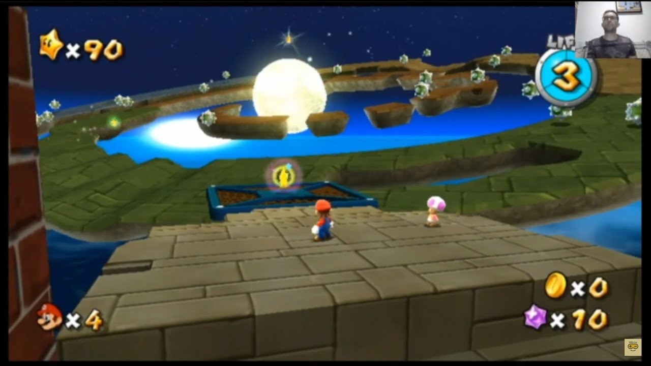 091 Super Mario Galaxy - Sand Spiral Galaxy: Choosing a Favorite Snack ...
