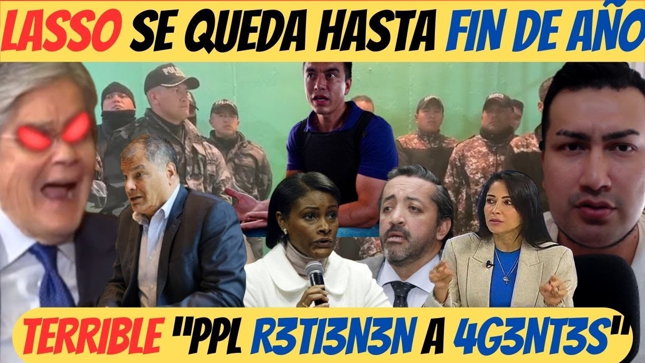 TERRIBLE Hay LASSO hasta diciembre | Agentes fueron retenidos en la ...