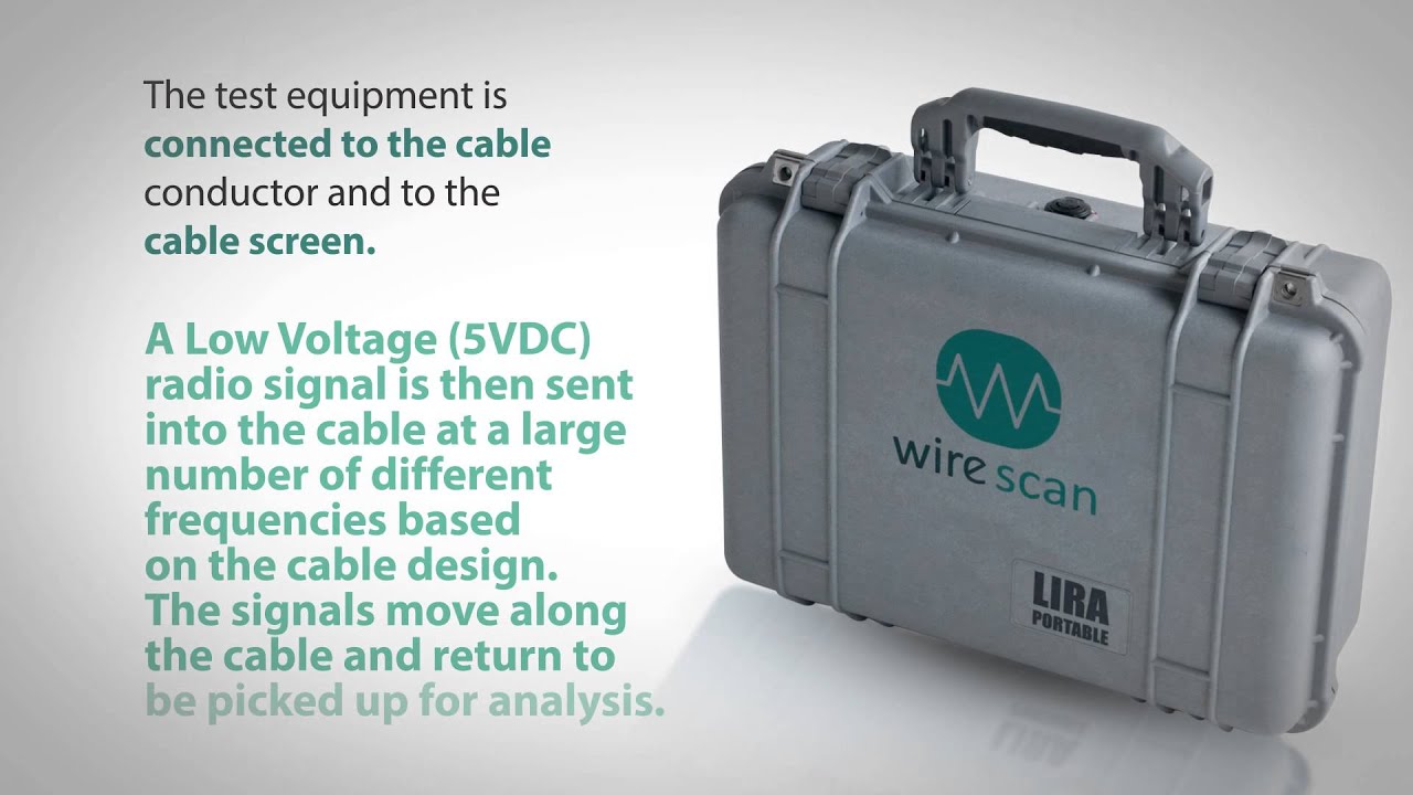 Wirescan and the LIRA Technology for cable condition assessment and ...
