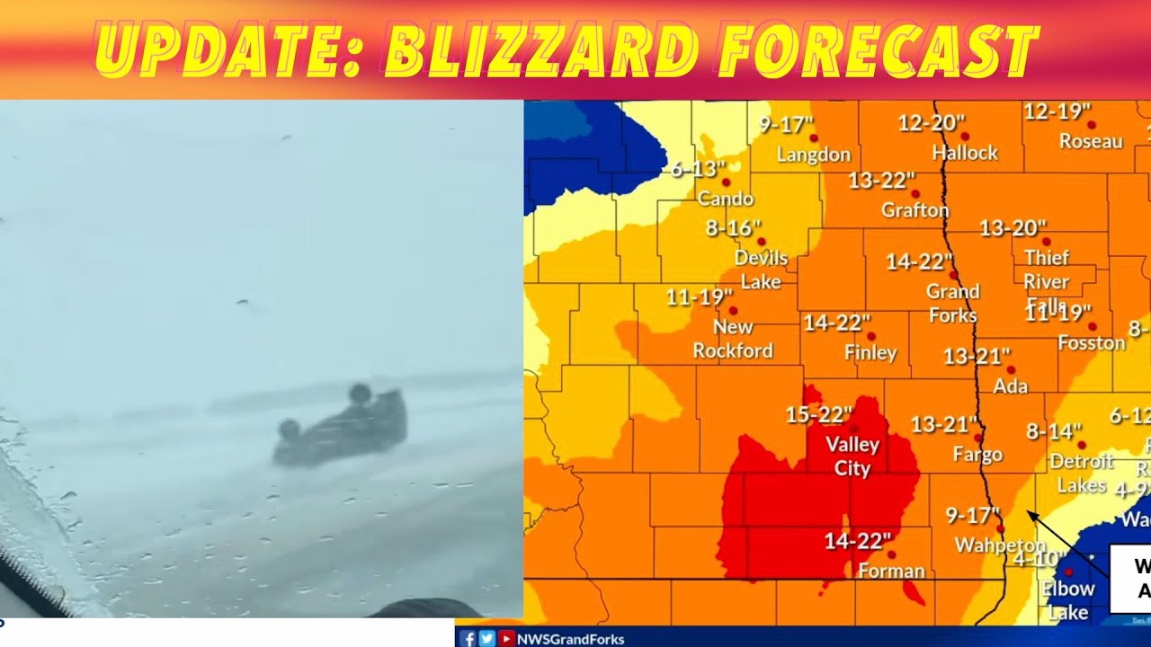 UPDATE: Blizzard Forecast - YouTube