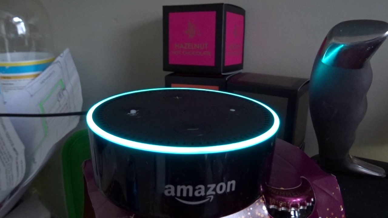 Merry Christmas Alexa (echo dot) - YouTube