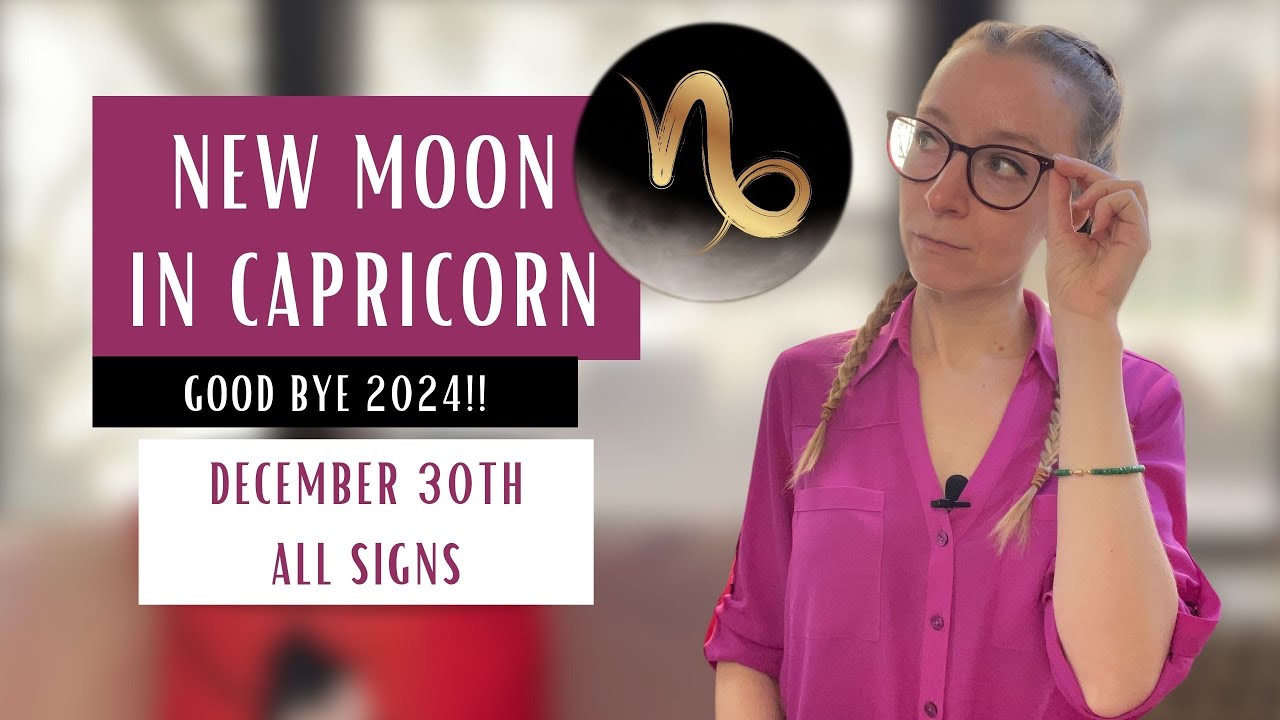 What Will the LAST New Moon of 2024 Bring to Your Life? - YouTube