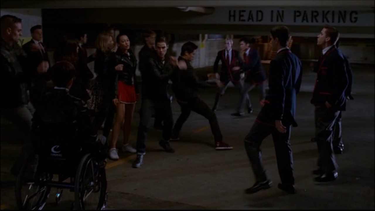 Glee - Bad (Full performance + scene) 3x11 - YouTube